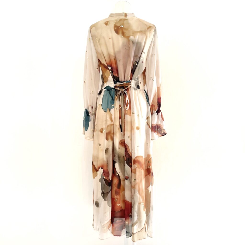 【Ameri VINTAGE】UNDRESSED AMELIA INK ART DRESS | FIORI